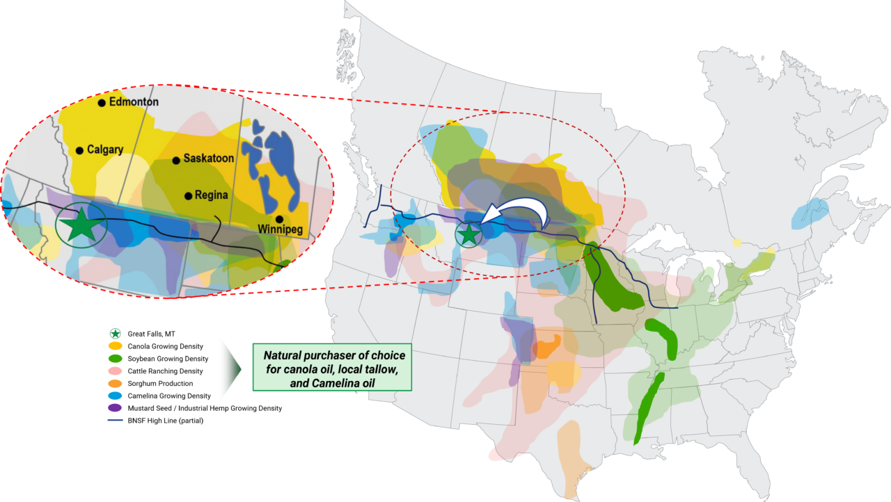 Renewable and Sustainable Feedstocks | Montana Renewables
